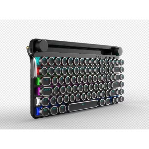 Bulk Buy China Wholesale Newest 2.4g+bt+wired Retro Typewriter Keyboard ...