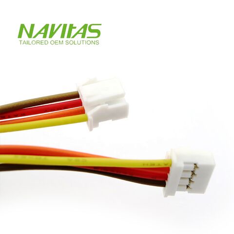4-pin 2mm Pitch Jst Pap Connector For 24awg Cable, Lcd Electric Wire Harness - Taiwan Wholesale ...