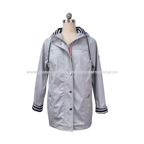 Manufacturer Of Women's Raincoat Nautical Jacket - China Wholesale Rain ...