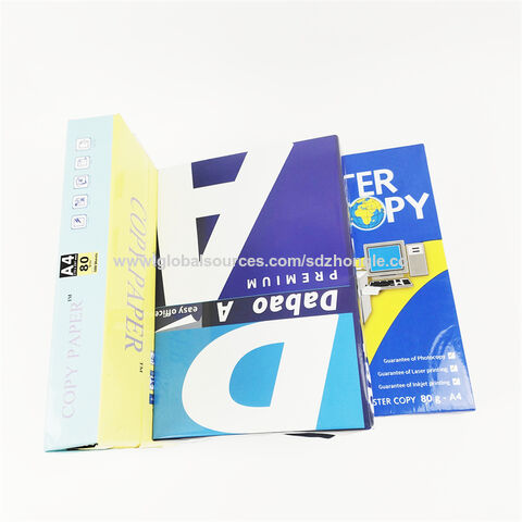 China Manufacturer Supply 100% Wood Pulp A Grade A4 Carbon Free Copy ...