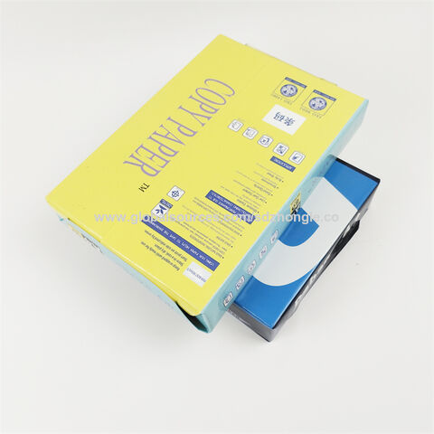 Manufacturers 70gsm 75gsm 80gsm A4 Copy White Color Office Copy Paper ...