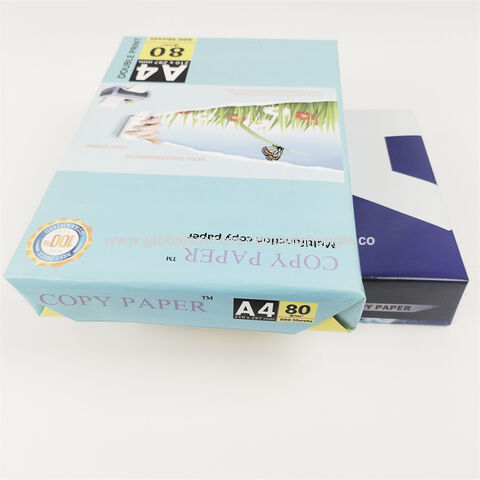 Office Paper Manufacturers 70gsm 75gsm 80gsm 100% Pulp A4 Paper Copier 500 Sheet Reams/box A4 ...