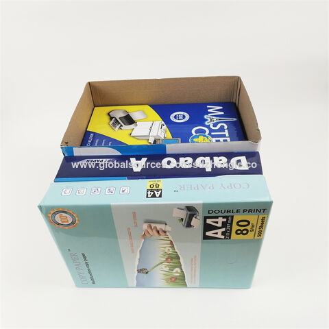 Manufacturers 70gsm 75gsm 80gsm Hard A4 Copy White Printer Office Copy ...