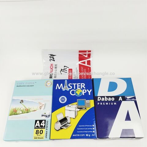 Low Price High Quality A4 Copy Paper 70gsm 75gsm 80gsm Factory Direct ...