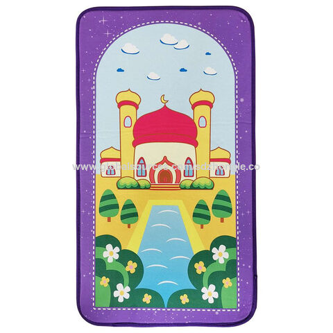 Wholesale Children's Prayer Mat Islamic Muslim Mat Educational Prayer ...