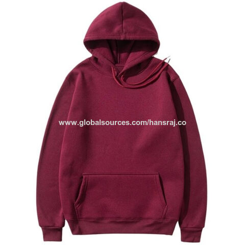 Sweatshirt Hoodies For Men Different Color Front Hand Warmer Pocket And ...