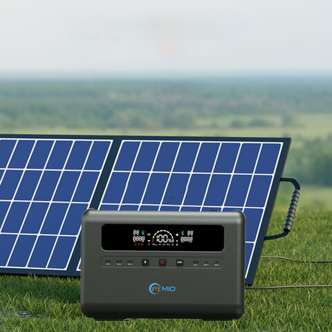 Camping Emergency 2kw Solar Generator Home Outdoor Fast Charge Europe ...