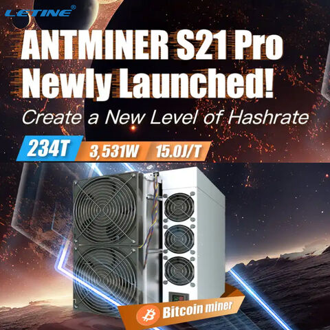 Cheap Price Bitmain Antminer S21 200t T21 190th/s 19w Sha256 Air ...