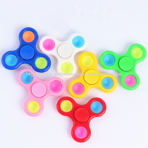 Bubble Fidget Spinner Silicone Educational Stress Reduction Toy ...