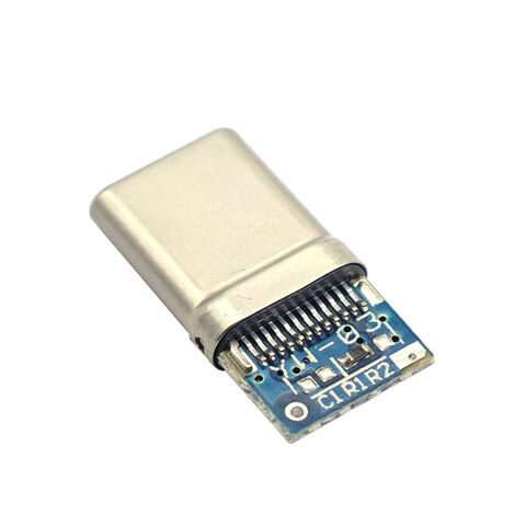 Buy China Wholesale Factory Wholesale Usb Type C Male Connector 24 Pin ...