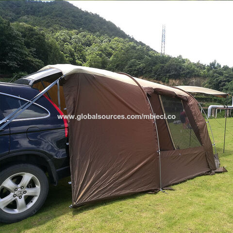 Outdoor Folding Portable Car Rear Awning Camping Car Tent Multi-person ...