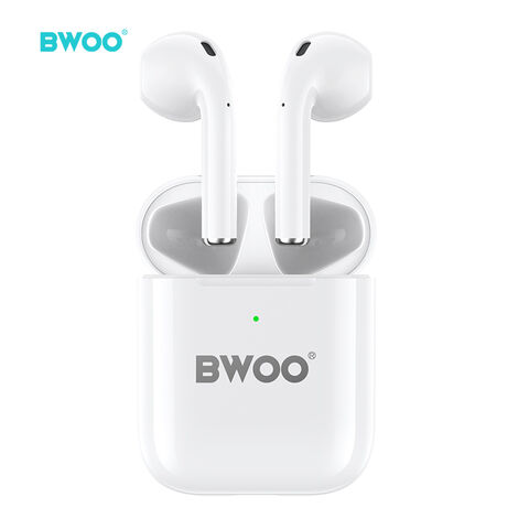 Bwoo Mini Wireless Bluetooth Tws Earbuds Handsfree Stereo Sound Headset ...