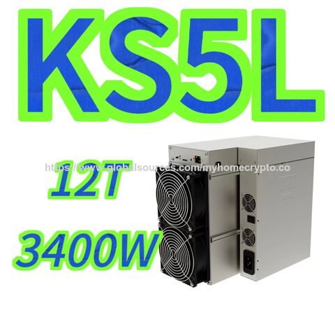 New Product Iceriver Ks5l 12t 3400w Kaspa Miner Hot Selling T21 190t ...