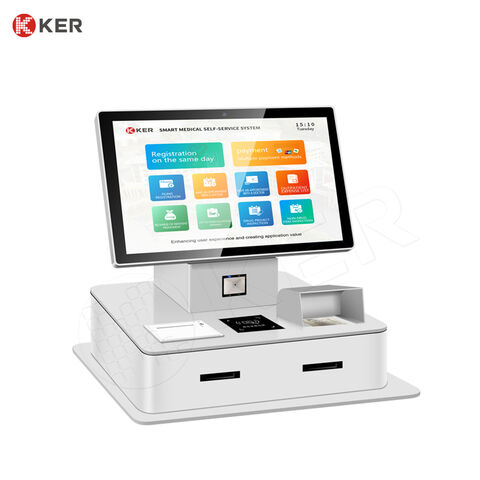 Hospital Self Service Kiosk 4k Hd Display Desktop Self Service ...