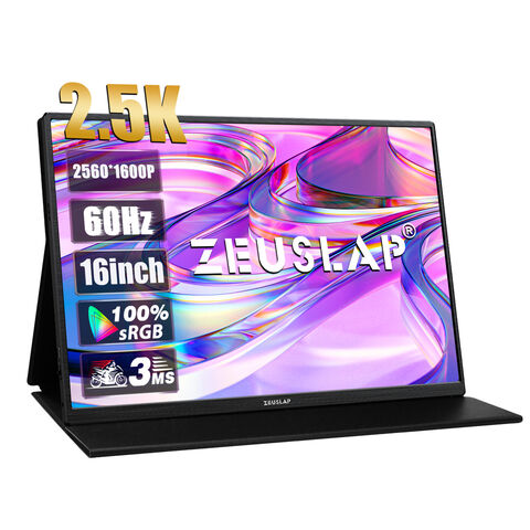 Manufacturer Quarter Hd 1600p Portable Gaming Monitor 16inch Portable ...