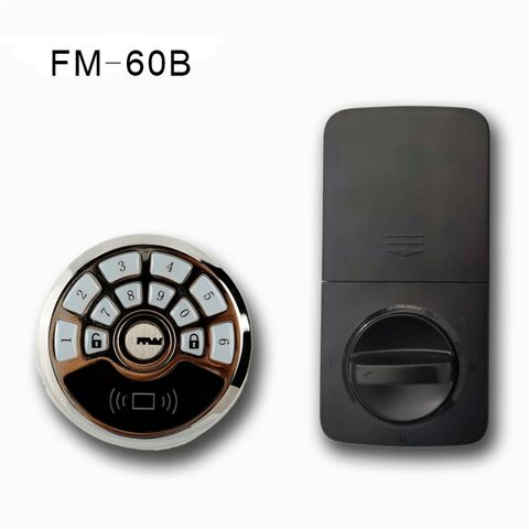 Zinc Alloy Basic Door Lock With Digital Code Card Code Mechanical Key ...