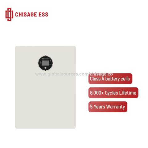 Chisage Ess Rechargeable 10kwh Lifepo4 Lithium Battery Household 200ah ...