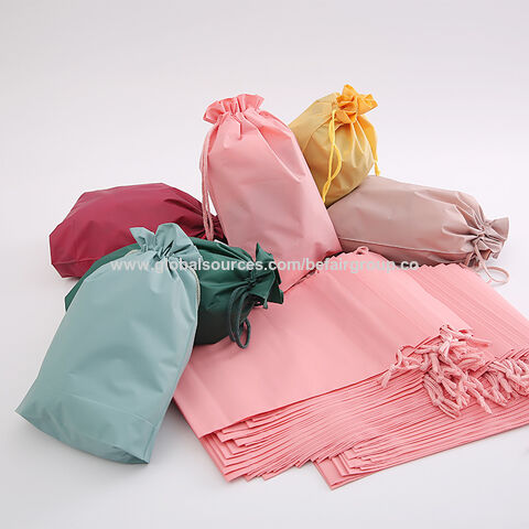 Buy China Wholesale Frosted Drawstring Bunching Mouth Bunching Pocket ...