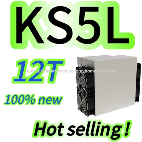 New Product Iceriver Ks5l 12t 3400w Ks5 20t Ibelink Ks Max 10.5t Kaspa Miner M30s++ 96t S21 Hyd ...