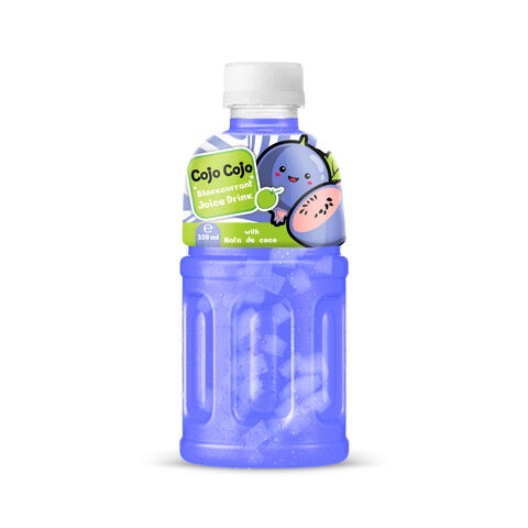 320ml(10.8fl Oz) Cojo Cojo Blackcurrant Juice Drink With Nata De Coco ...