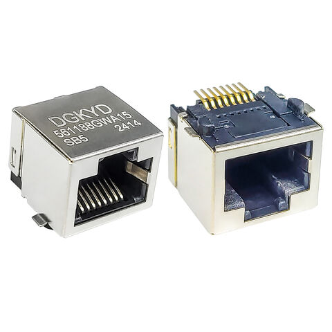 Rj45 56 1x1 8p8c Smt Unshielded 15u Smt Smt Interface ...