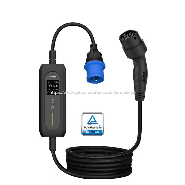 7.0kw Ic-cpd Mode 2 Portable Ac Ev Charger 250v 32a 1phase - Expore ...