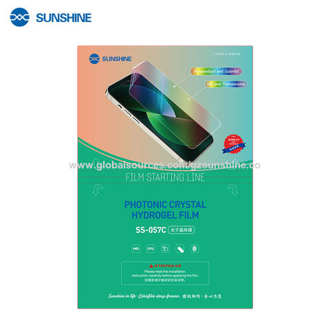Sunshine Ss-057c Photonic Crystal Hydrogel Film Personalized And Colorful,naked Screen Mirror ...