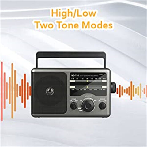 Home Radio High Quality Big Speaker Am Fm Portable Radio - Buy China ...