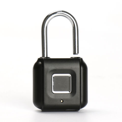 Smart Waterproof Locker Keyless Thumbprint Gym Lock Black Silver Color ...