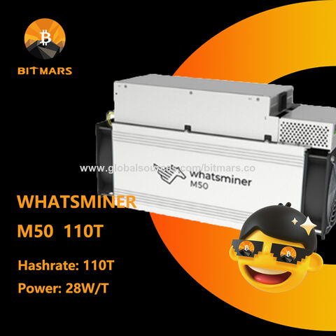 Microbt Whatsminer M50 110t Asic Miner M50s 120t Btc Bitcoin Mining Sha ...