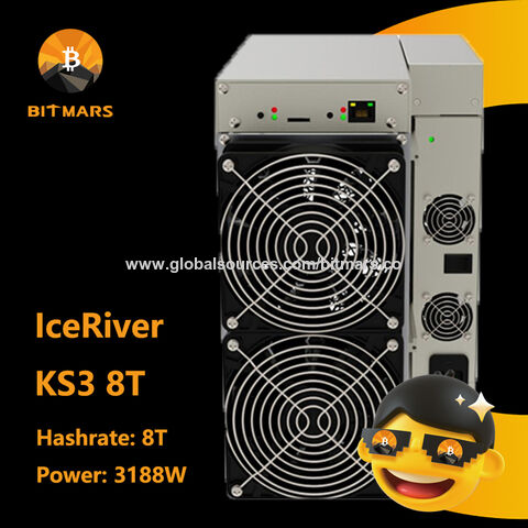 Factory Supplier Price Iceriver Ks3 Mining Kheavyhash Algorithm Hashrate Of 8th/s With Power ...