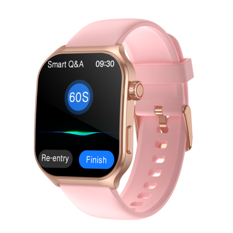 1.96" Amoled Business Smartwatch La42pro Bt Call Support Dynamic 3d Ui ...
