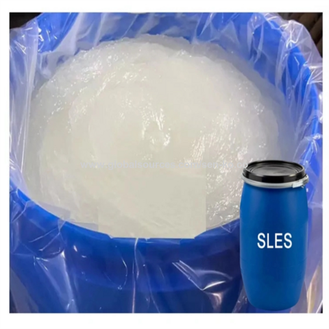 70% Purity Alcohol Ethoxylate Sulfated Sodium Salt Material Paste Sles Surfactant Detergent N70 ...