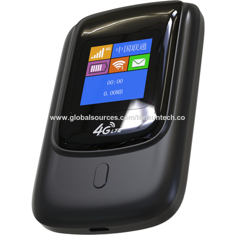 4g Pocket Wifi , Cat4 150mbps Router With Wifi 6, Support Vsim, Esim ...