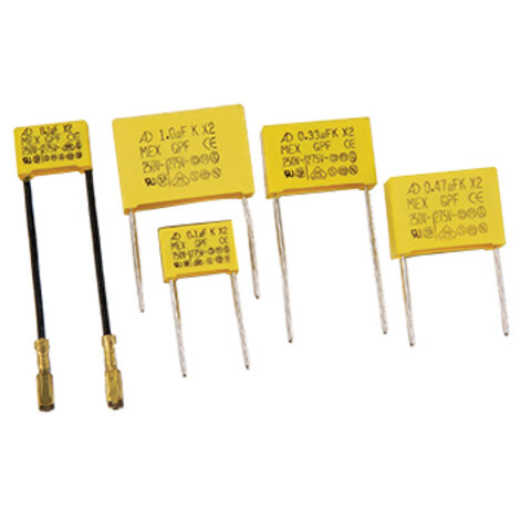 Radio Interference Suppression X 2 Film Capacitor, Made Of Solvent ...