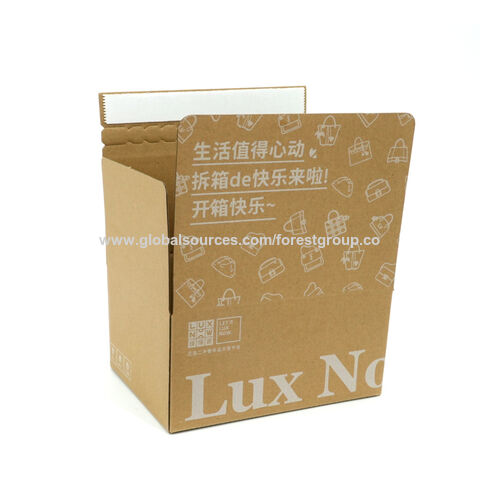 Factory Direct High Quality China Wholesale Kraft Self-stick Zipper ...