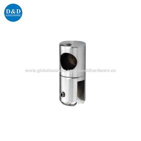 Buy China Wholesale Adjustable Round Tube Connector Glass Shower Room ...