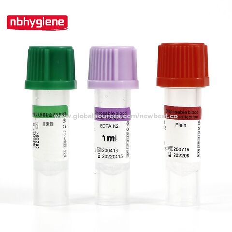 Buy China Wholesale Good Quality Mini Blood Collection Tube & Blood ...