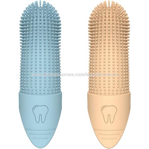 Buy China Wholesale Custom Food Grade Silicone Dog Toothbrush Finger ...