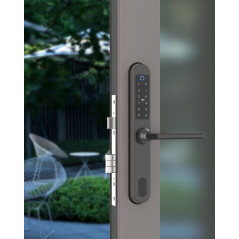 3585 European-standard Aluminum Slim Body Digital Lock Sliding Door ...