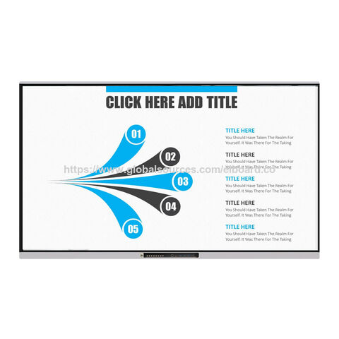 Touch Sensitive Interactive Smart Board Enables Real-time Collaboration ...