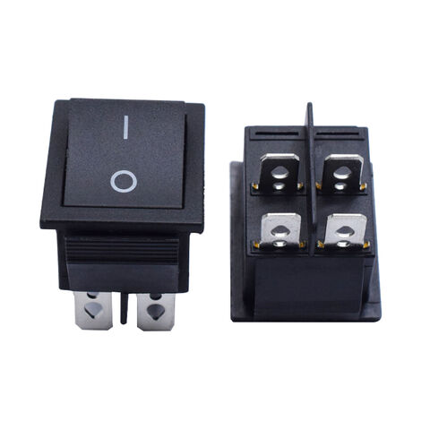 Rohs 20a 250v 4 Pin Kcd4 2 Position On Off Rocker Switch Customizable, 4 Pin Rocker Switch ...