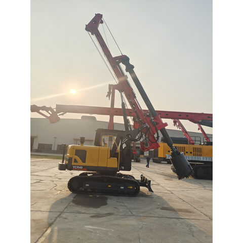 Hot Selling Yuchai Ycr40 14 Ton Rotary Drilling Rig In Russia, Rotary ...