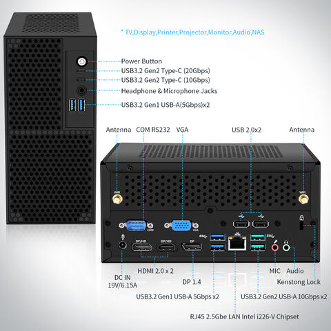 X3-b760 Small Form Factor Desktop Pc, Intel Core 14th Gen I5-14400 ...