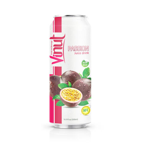 Manufacture Supplier From Vietnam 16.9fl Oz 100% Passion Juice Drink ...