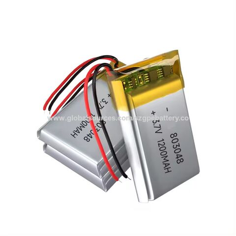 Buy China Wholesale Li Polymer Battery Pack 803048 3.7v Rechargeable ...