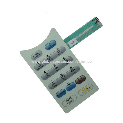 Buy China Wholesale Wholesale Price Embossed Keys Non-tactile Microwave ...