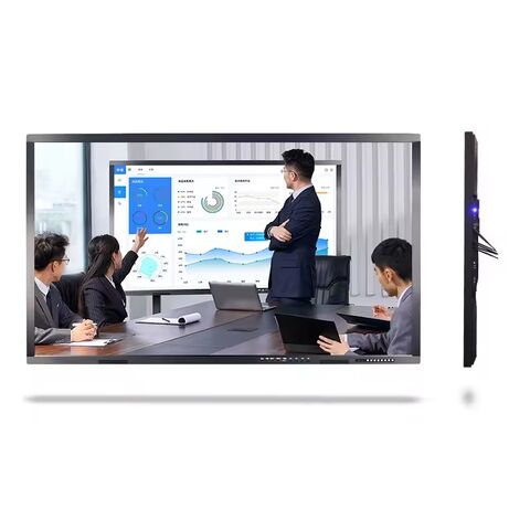 Real-time Annotation Multi Touch Floor Stand 65/75/85/110 Inch Finger ...