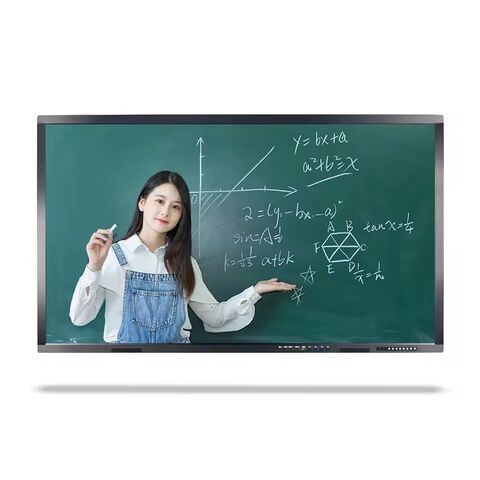Smart 4k Uhd Lcd 55~110 Inch Camera Microphone Conference & Classroom ...