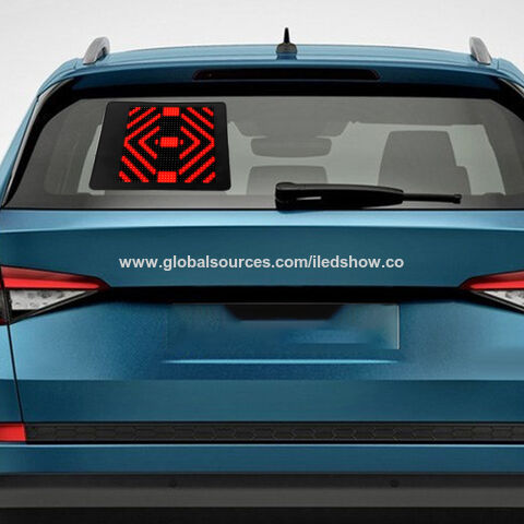 Super Soft Modular Led Screen Display App Control Programmable Led Car ...